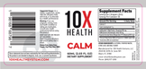 10X Calm – 10X Health System