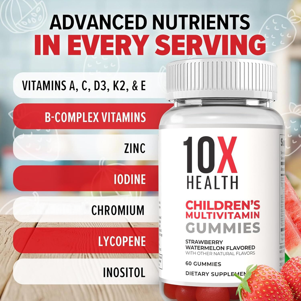 10X Children’s Multivitamin Gummies – 10X Health System