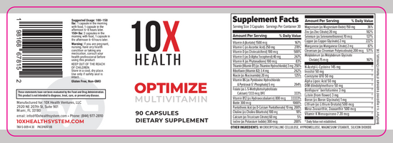 10X Optimize – 10X Health System